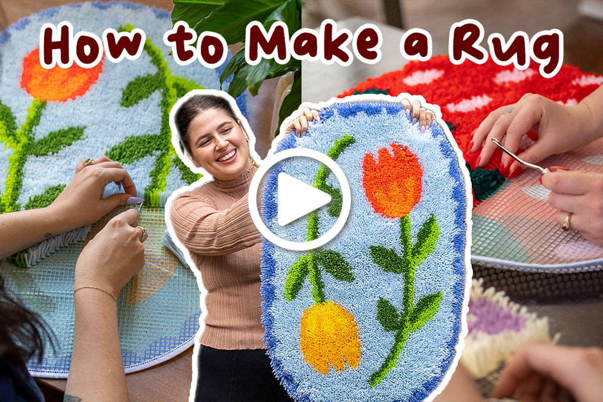 Latch Hooking Made Easy: Watch Our Step-by-Step Tutorial!