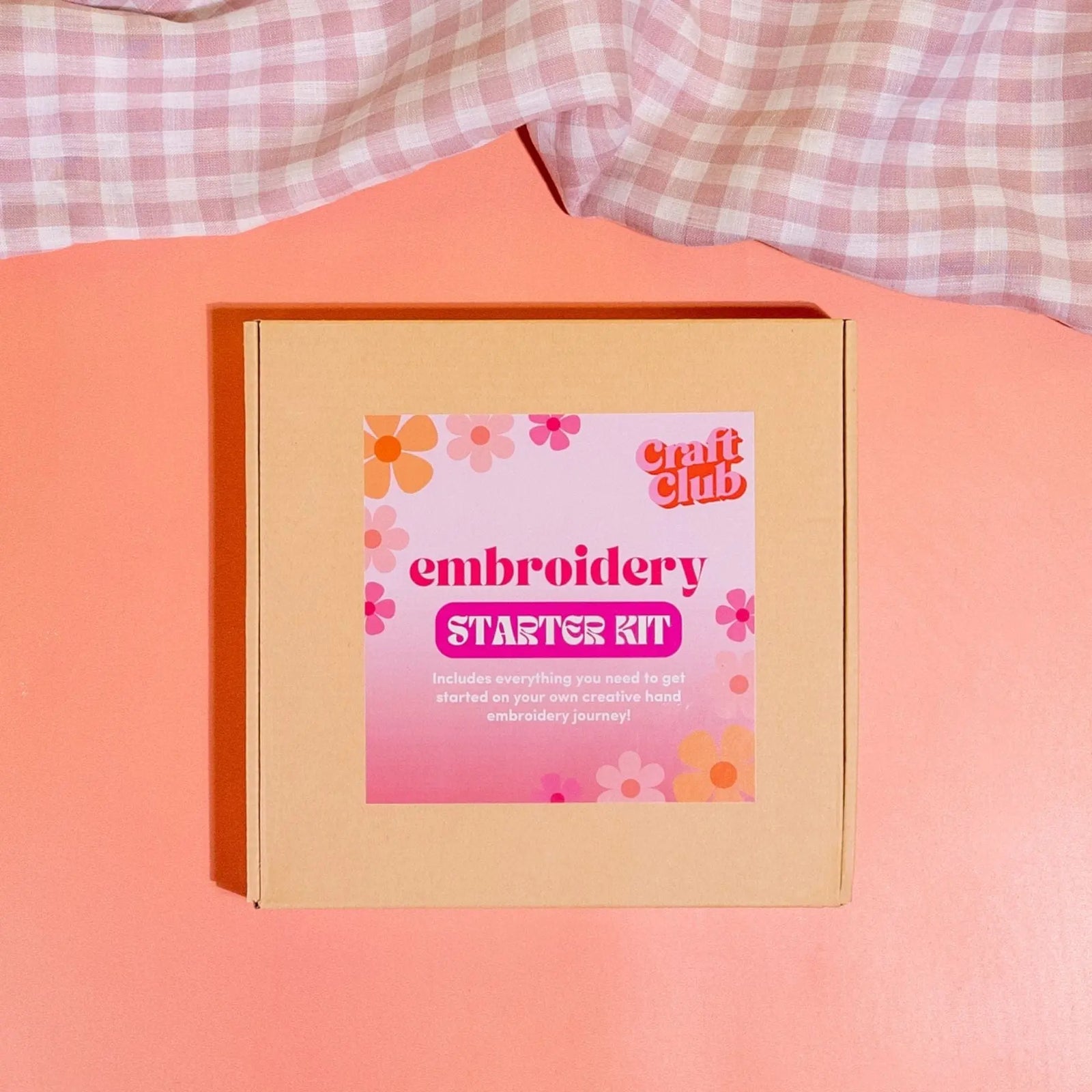EMBROIDERY STARTER KIT | Beginners Embroidery DIY Supplies