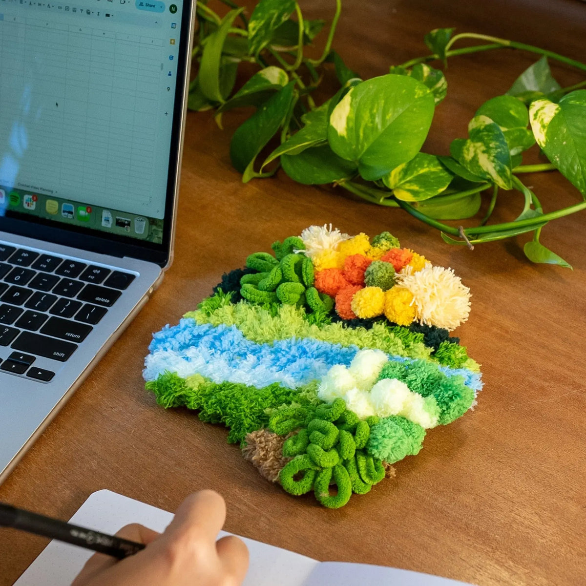 BABBLING BROOK - Moss Coaster Kit