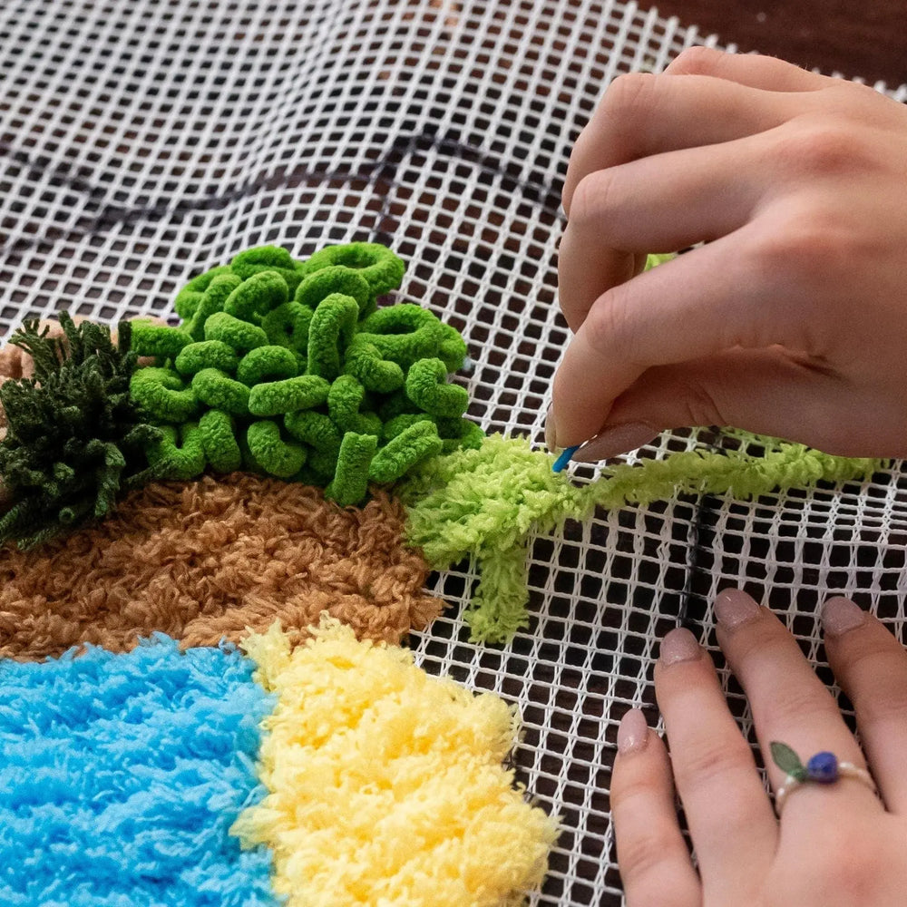 MAGICAL MOSS Rug Making Kit