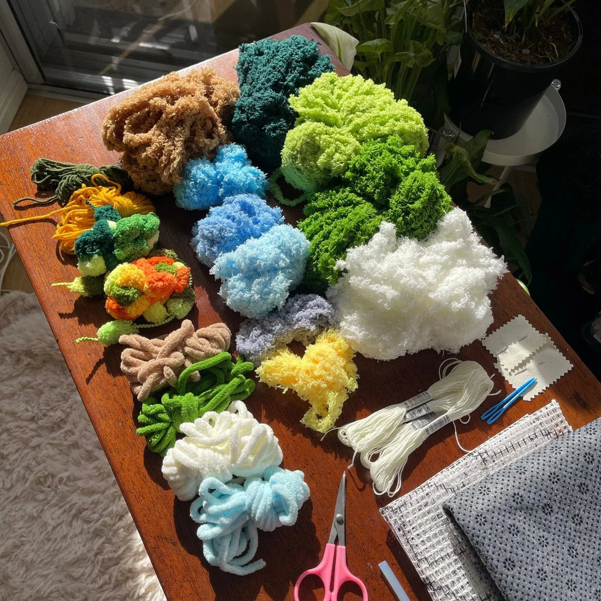 MAGICAL MOSS Rug Making Kit