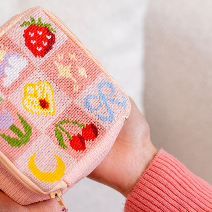 GOOD LUCK CHARMS | Half-Stitch Pouch Kit