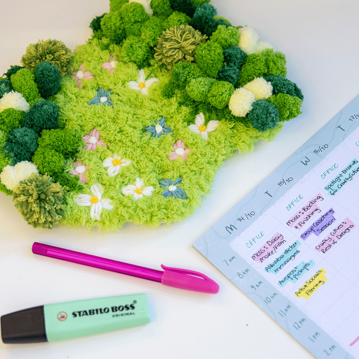 FLORAL GROVE Moss Coaster Kit