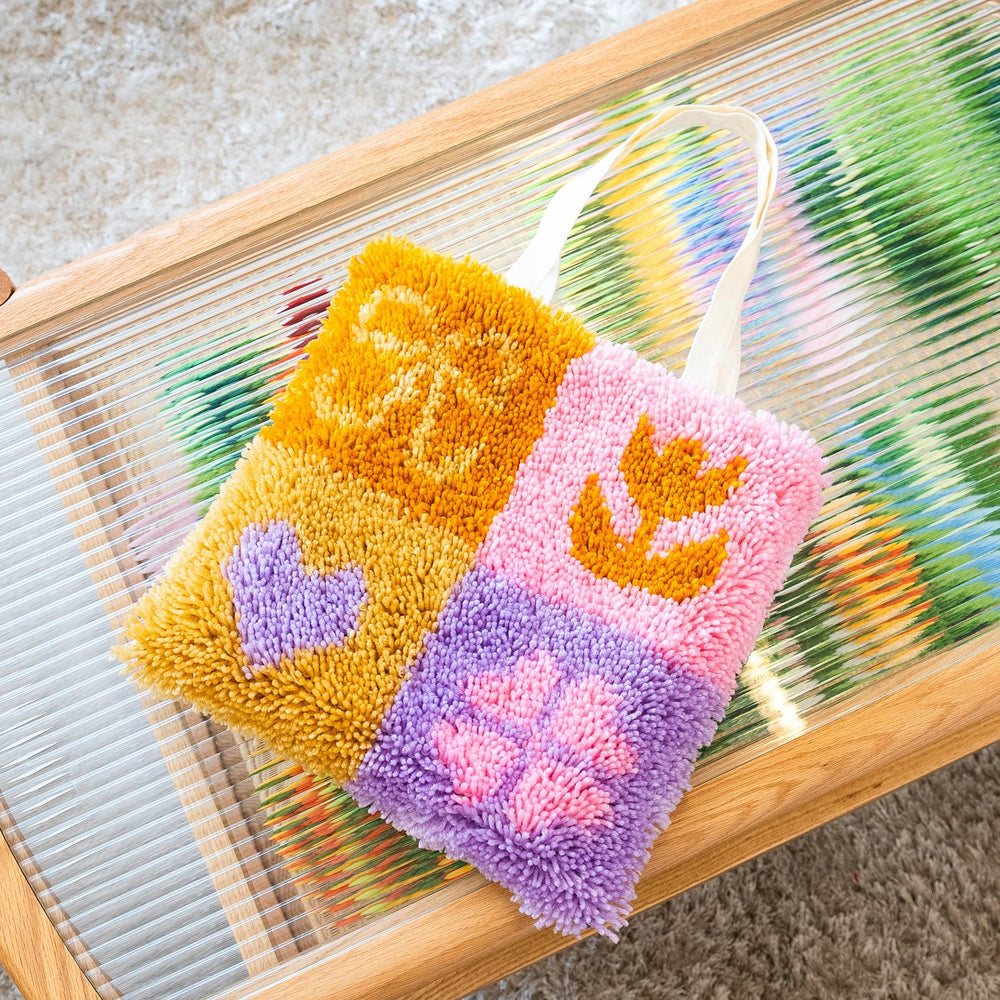 Latch Hook Tote Bag Kits | Buy Tote Bag Kits Online