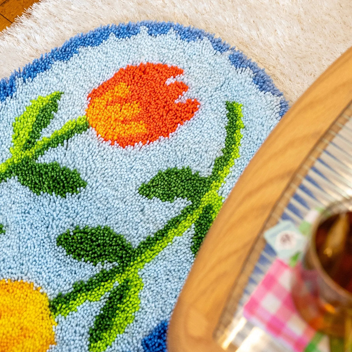 TULIP FEVER - ALMALFI Latch Hook Rug Making Kit | Craft Club