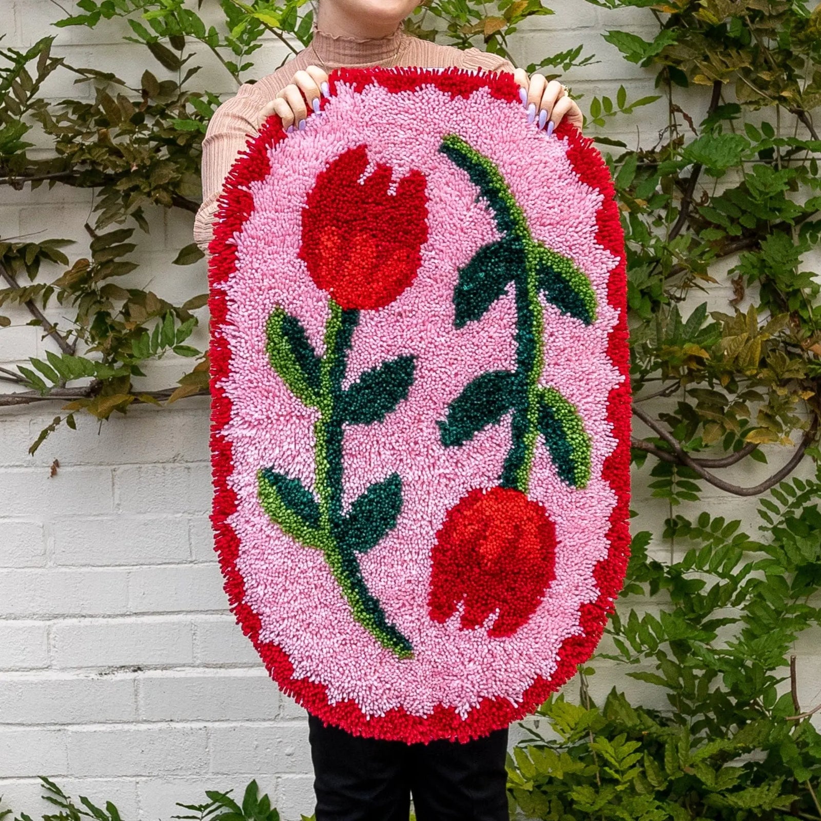 TULIP FEVER - PARIS Latch Hook Rug Making Kit | Craft Club