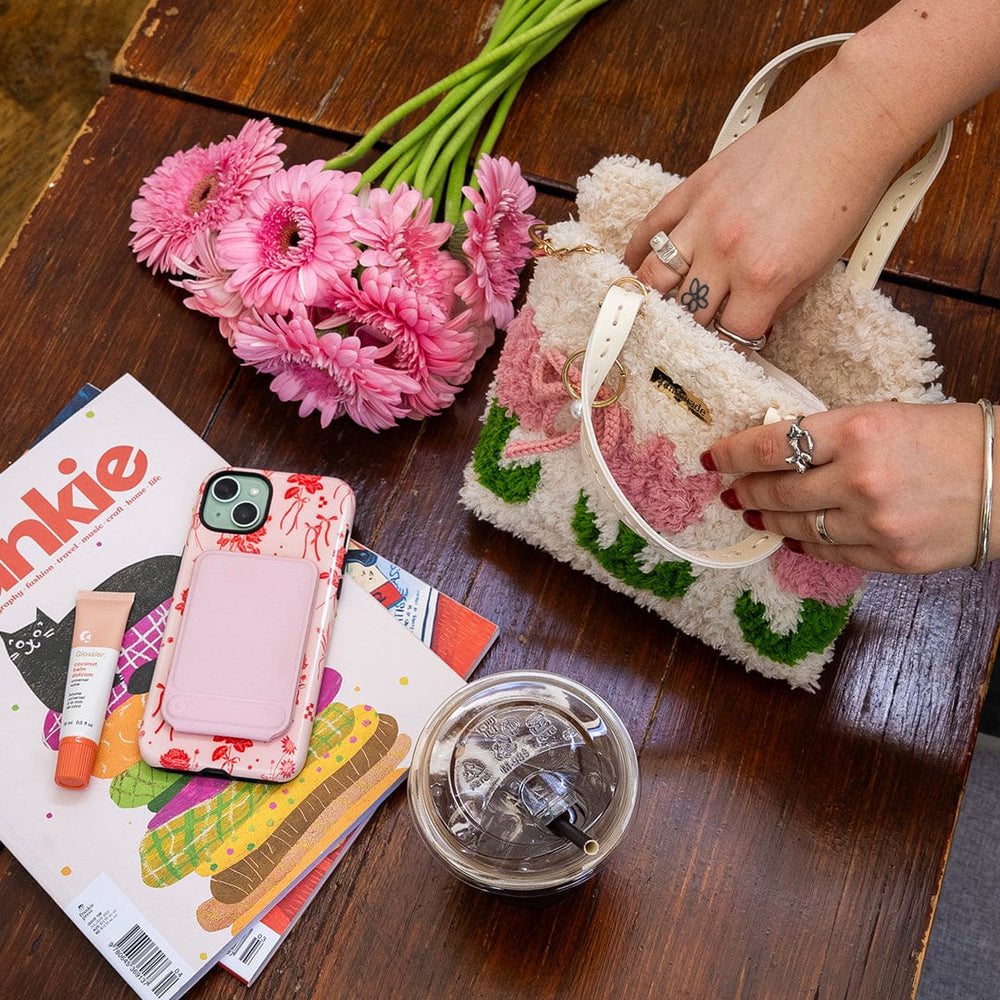 Pastel Tulip Woven Handbag DIY Kit | Easy Beginner Craft Project