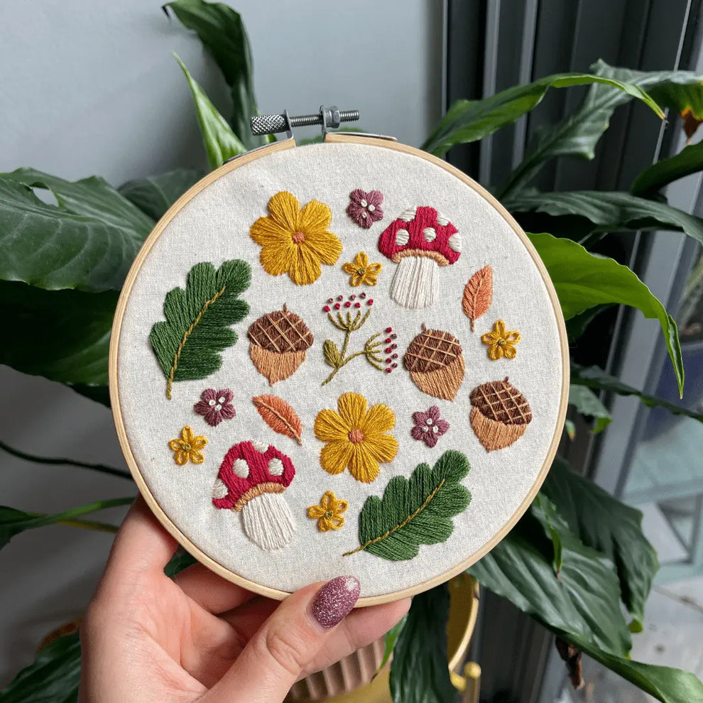 WOODLAND WONDER Embroidery Kit | Buy Embroidery Kits Online – Craft Club Co