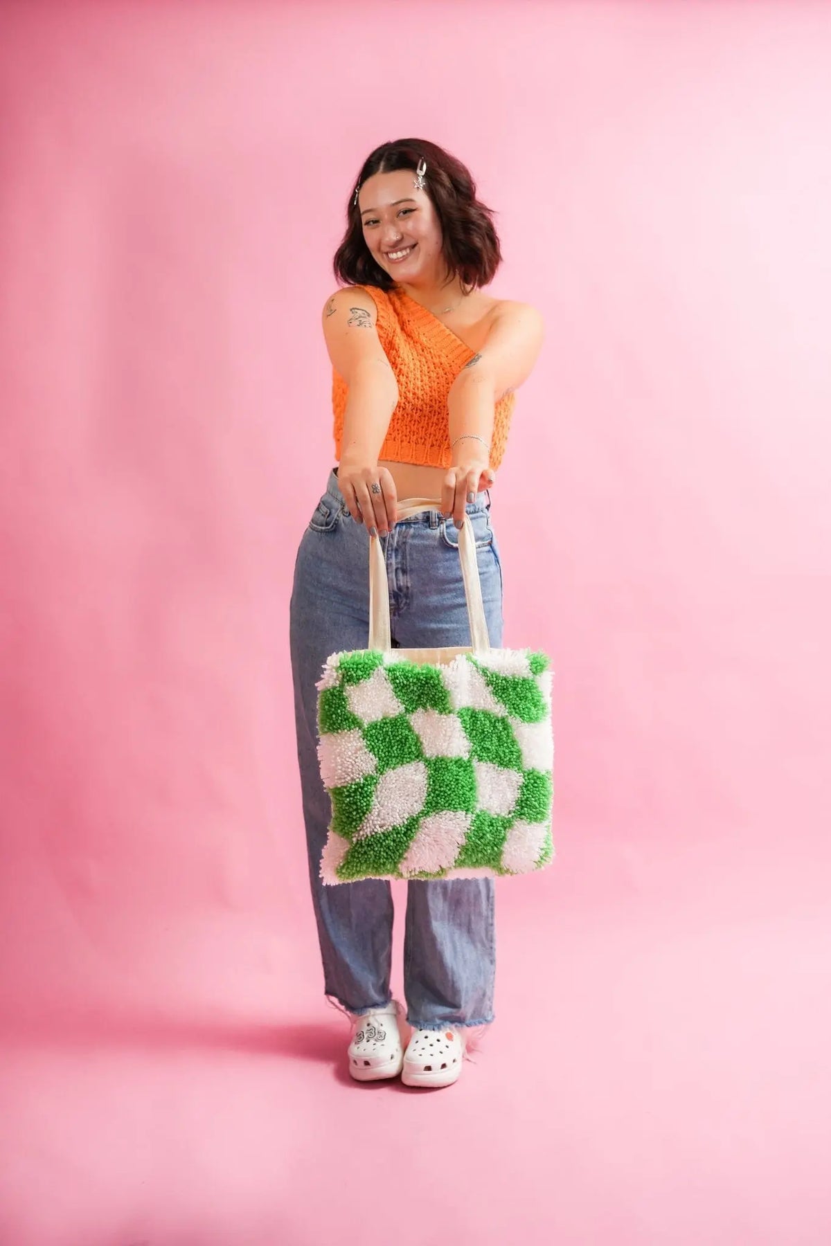 Latch Hook Tote Bag Kits | Buy Tote Bag Kits Online